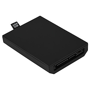 Zopsc Game Drive for Xbox 360 Internal HDD Hard Drive Disk Kit PortableSlim Black Gaming Designed for Xbox One Game Console (120GB)