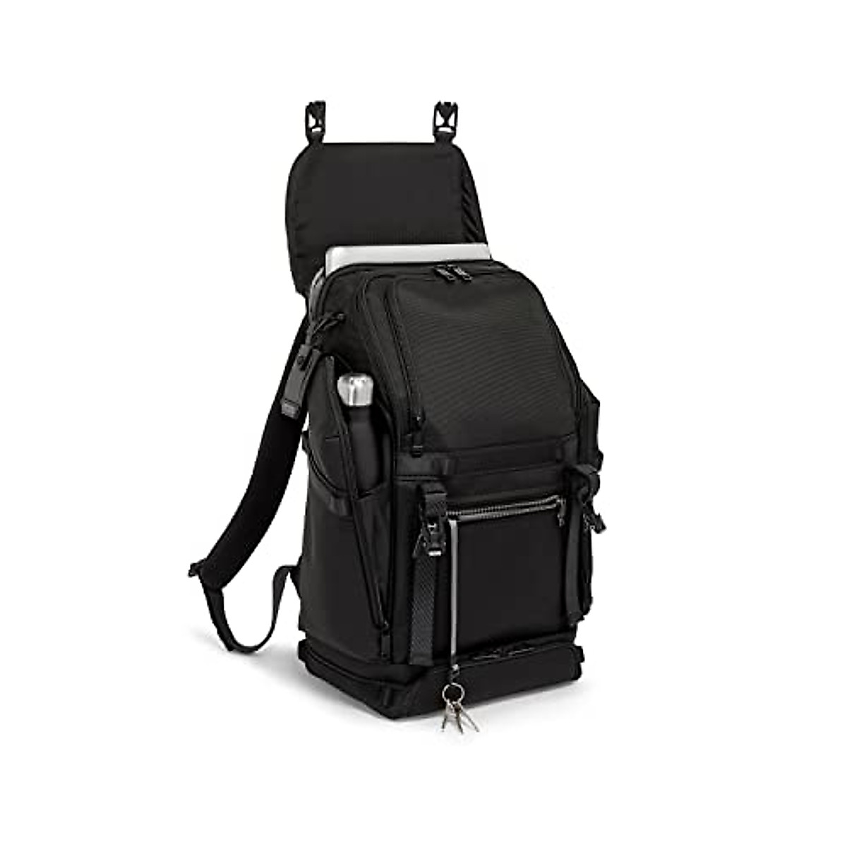 TUMI Alpha Bravo Expedition Flap Backpack - Black