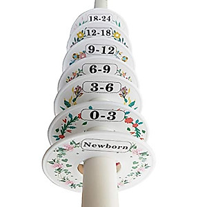 Baby Closet Dividers Baby Closet Size Dividers Baby Clothes Dividers for Baby Clothes Dividers for Closet Organizer/Hangers Dividers