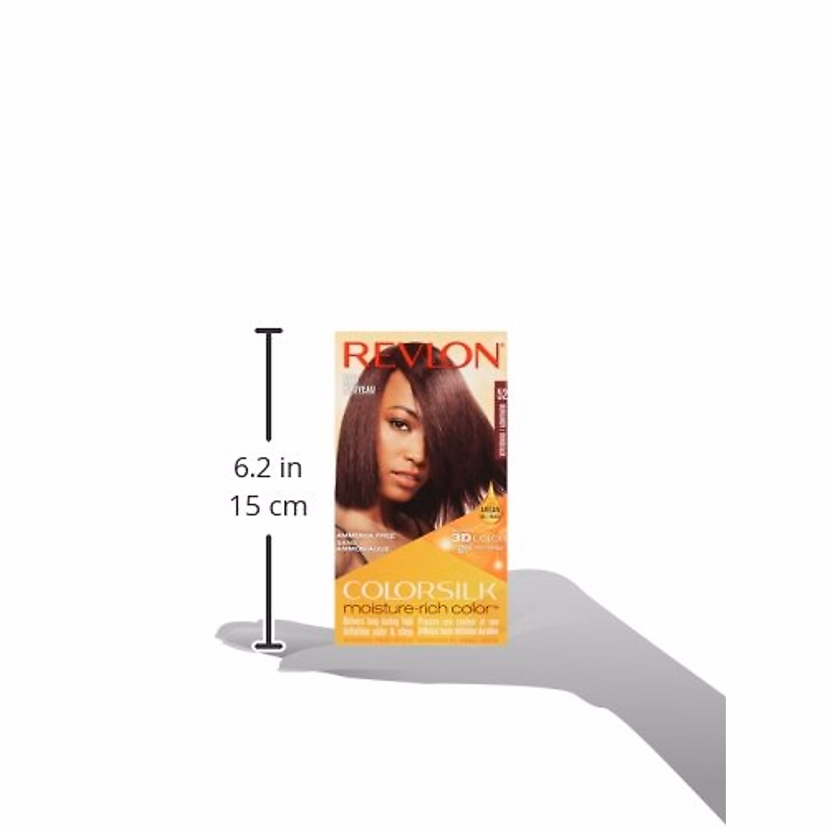 Revlon ColorSilk Moisture Rich Hair Color, 52 Burgundy