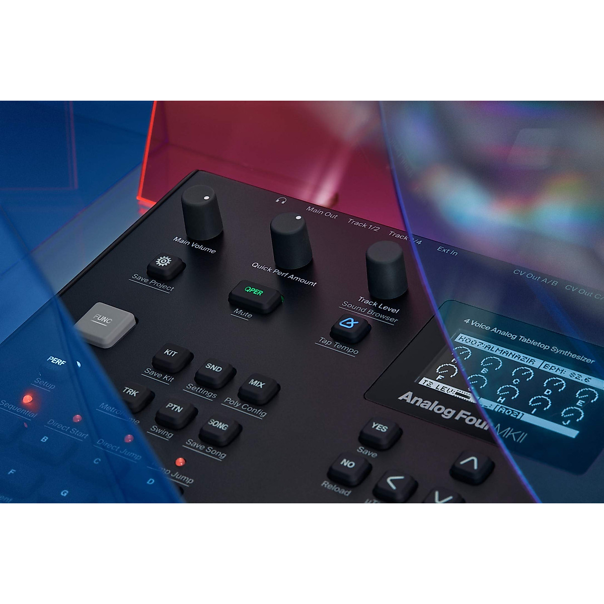 Analog Four MKII Tabletop Analog Synthesizer