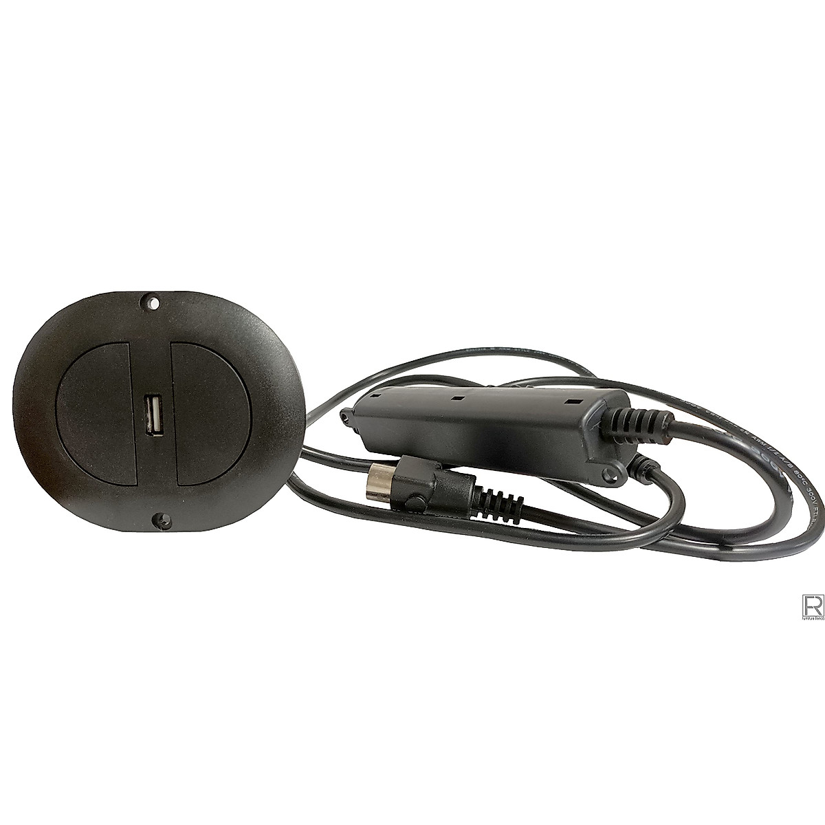 Oval 2 Button Handset with USB for Power Recliner Lift Chair, KDH096