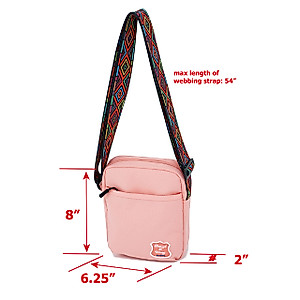 Cheryl & Wong Small Water Resistance Passport Phone Wallet Purse Crossbody Shoulder Mini Messenger Satchel Neck Pouch Bag (Neon green)