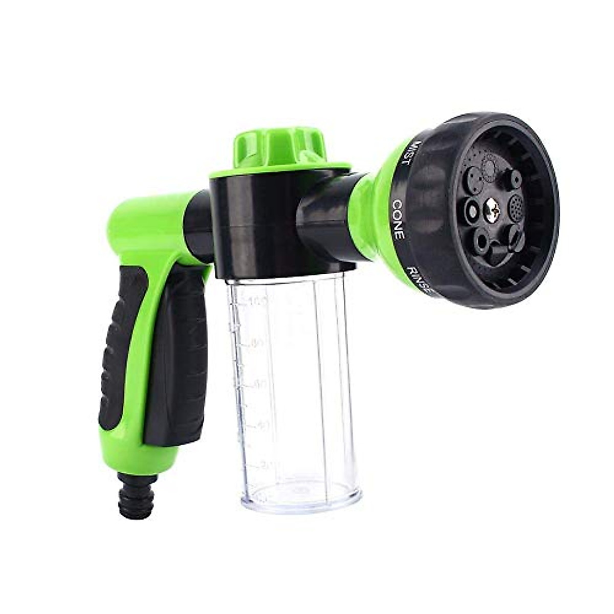 Foam Water Sprayer,Car Foam Hose Sprayer Dispenser 8 Watering Patterns Wash Cleaning Tool