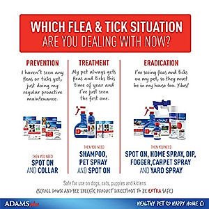 Adams Plus Flea Control Indoor Fogger, 3 Ounce, 3 Pack