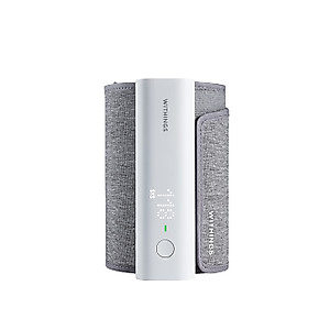 Withings BPM Connect - Digital Blood Pressure Cuff & Heart Rate Monitor - Blood Pressure Machine Arm Cuff, FDA Cleared, FSA/HSA Eligible, IOS & Android