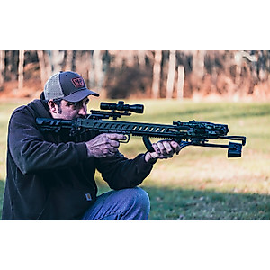 Killer Instinct Fuel 415 Crossbow Package. The Fuel 415 Pro Package is Equipped with a Lumix Scope, 3 Hypr Lite Bolts, Quiver, with an Integrated RDC Crank Allowing for Fast and Easy Reloads.
