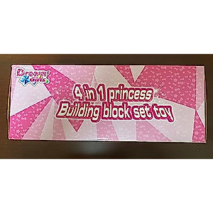 Sitodier Girls Building Blocks Toys 638 Pieces 4 Models Princess Building Bricks Toys for Kids STEM Construction Play Set Toy Best Gifts for Girls Age 6-12 Birthday Christmas