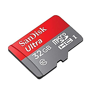 SanDisk 32GB Ultra Micro SDHC Memory Card Class 10 Works with Kodak Smile and Kodak Printomatic Instant Film Camera (SDSQUAR-032G-GN6MN) Bundle with (1) Everything But Stromboli Micro Card Reader