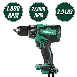 Metabo HPT 7-Tool Combo Kit | 18-Volt Brushless Power Tools | Soft Case | KC18DBFL2QF