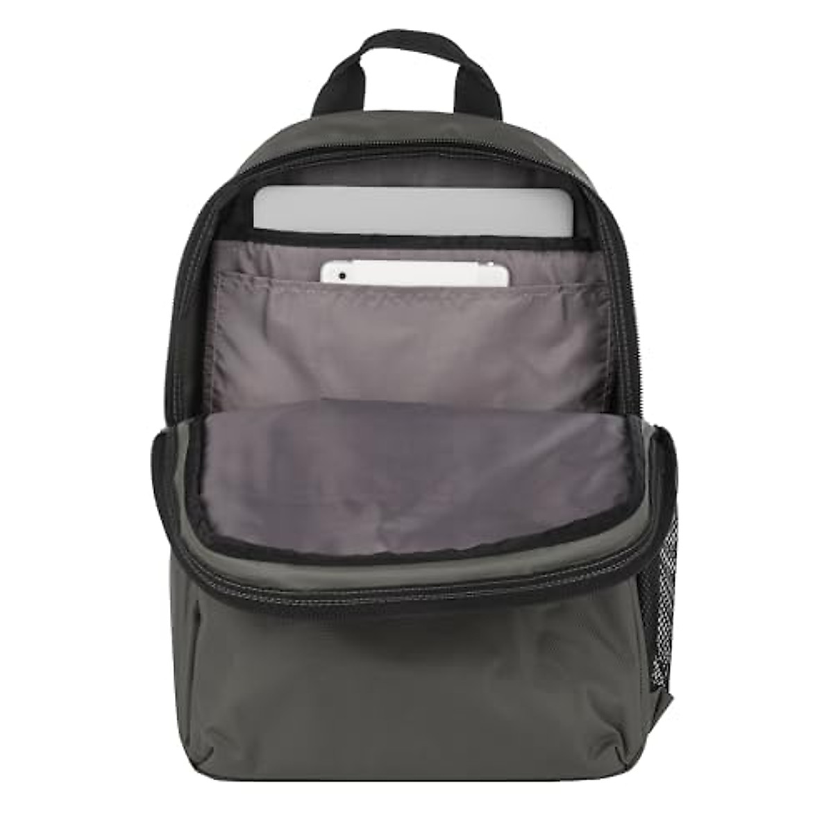 WOLVERINE Lightweight, Water Resistant Rugged Laptop Backpack for Travel or Work, Slimline-Gunmetal, 27L