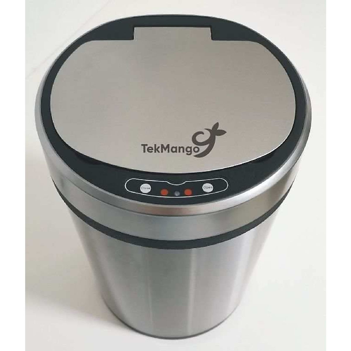 TekMango 12L Automatic Smart Sensor Trash Can Stainless Steel Touchless Dustbin