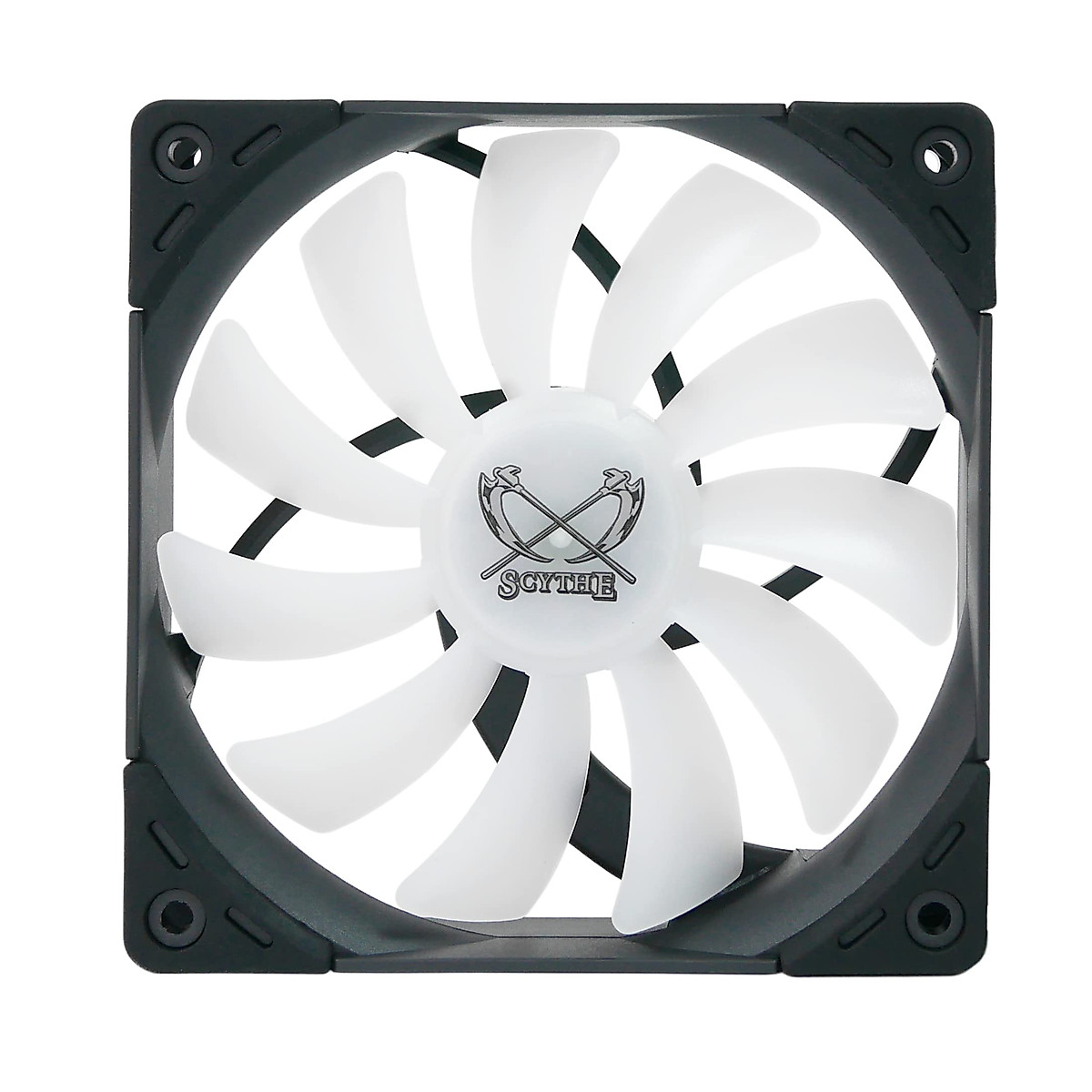 Kaze Flex 120 High Air Flow PC Case Fan, Fluid Dynamic Bearing,120mm x 25mm (ARGB Edition, PWN 4-pin, 1800RPM)