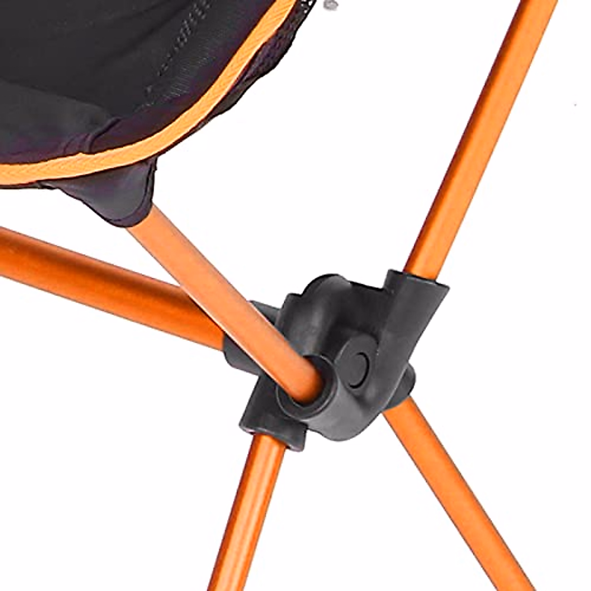 LOVINO Outdoor Camping Chair, Simple Operation Convenient to Carry Portable Chair Wide Uses for Barbecue(Orange)