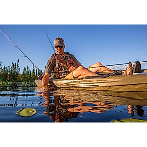 ONYX Kayak Fishing Life Jacket, Universal, Tan