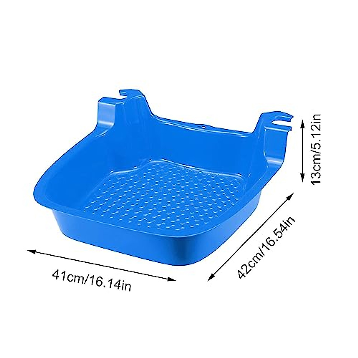 Pool Foot Bath | Foot Bath for Pool Ladder,Anti-Slip Textured Above Ground Pool Foot Soak Tray for Above Ground Swimming Pools or Spas Wash Feet Sand Dirt Before Entering, Installed on Pool Ladder
