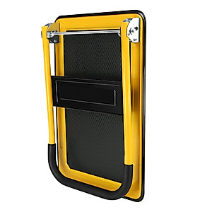 Platform Truck Folding Push Cart Metal Platform Truck with Wheel Flat Handtruck Load 385 Lbs Moving Dolly Cart Lightweight Flatbed Cart Reliable