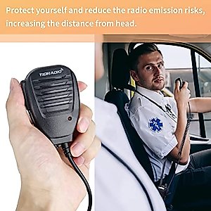 BaoFeng UV-82 High Power BaoFeng Radio Ham Radio Handheld 2 Way Radio Walkie Talkies with Earpiece,Handheld Speaker Mic and Programming Cable (2 Pack-Black)