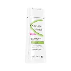 pHisoderm Anti-Blemish Body Wash for Acne, 10 fl oz Bottle