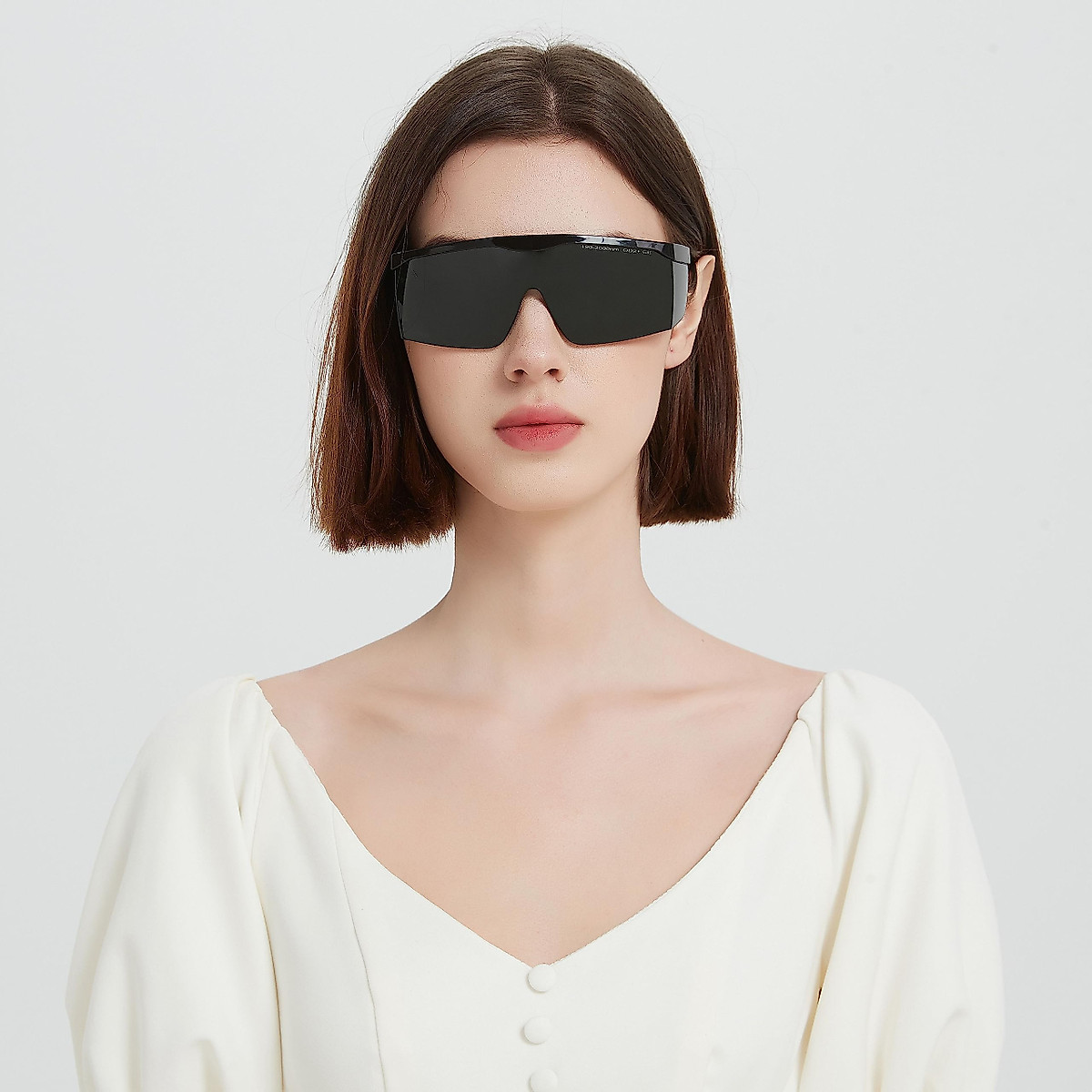 Alsenor IPL 190nm-2000nm Laser Safety Glasses Goggles For Laser Cosmetology Operator Eye Protection And Laser Hair Removal Treatment