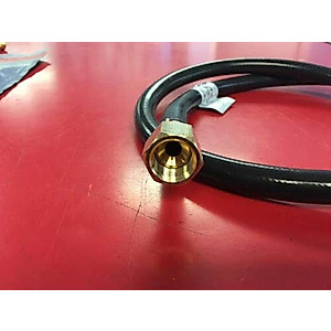 Rv Camper Trailer 3/8" MPT 1/2" Flare LP Propane Gas Hose High Pressure 48"- Sold by Lil_Charm!