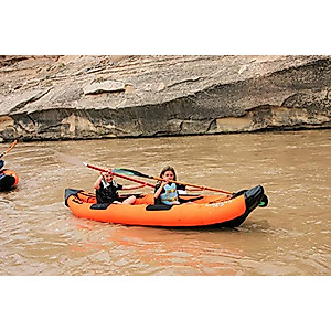 Airhead Montana Kayak Two Person Inflatable Kayak , white, 12 ft