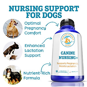 Healthy Animals 4Ever Supports Pregnancy, Boosts Lactation May Prevent Potential Pregnancy & Nursing Issues Safe, Caring, Natural Support Solution Fast Acting Formula Guarantee