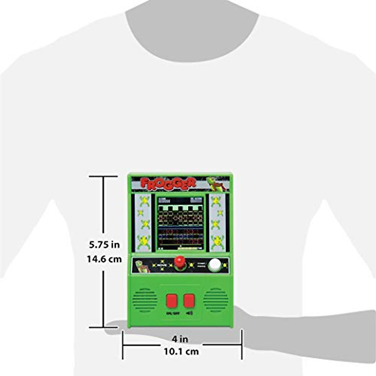 Arcade Classics - Frogger Retro Handheld Arcade Game for 96 months to 180 months