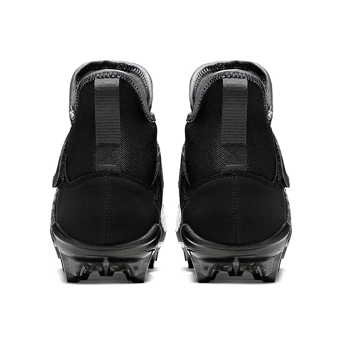 Nike Men's Alpha Menace Pro 2 D Football Cleats - Black/White,13M US