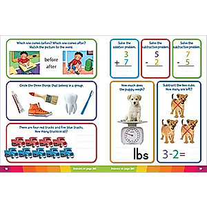 1001 STEAM Kindergarten Activity Workbook: Practice Sight Words, Phonics, Numbers, Math, Art, and More | Reading and Writing Skills - 320 Pages (Ages 4 and Up) (1001 Activity Books)