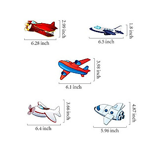 CC HOME 30Pack Airplane Hanging Swirls Fly Flight Ceiling Streamer Birthday Party Decorations Airplane Themed Party Favors for Holiday Baby Shower Home Decoration Party Supplies