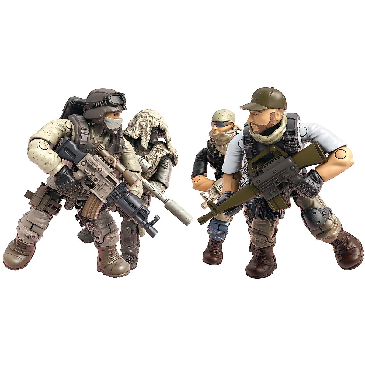 Mega Construx Call of Duty Desert Snipers Vs. Mercenaries, Multi (GCP06)