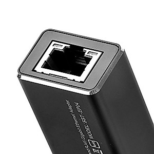 Silverstone SST-EP04B USB 3.1 Gen1 Compatible, 3-Port Hub/LAN Adapter