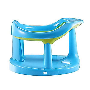 CAM2 Baby Bath Seat Non-Slip Infants Bath tub Chair with Suction Cups for Stability, Newborn Gift, 6-18 Months (Blue)…