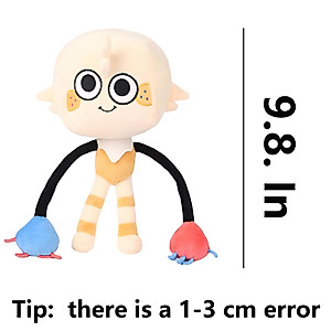 New Dandy's World Plush Toy, 9.8 Inches Dandy's Stuffed Animal Goob Pillow Doll, Gift for Boys Girls Halloween Decors Gifts (Goob)