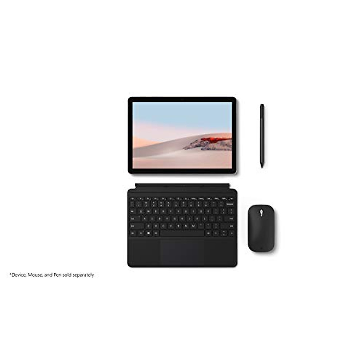 Microsoft Surface Go Type Cover - Black (Renewed)