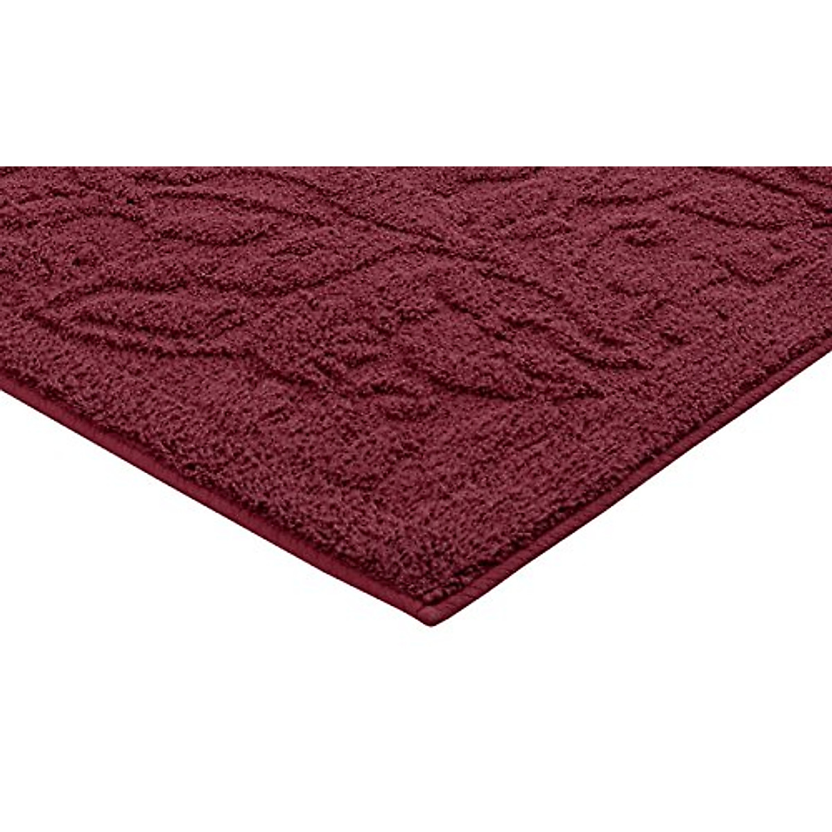 Mohawk Home Foliage Accent Rug, 3 ft x 5 ft, Cabernet