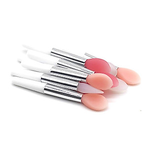 SALOCY Silicone Lip Brush,Lipstick Applicator Brushes,Makeup Brushes,9Pcs