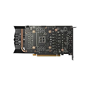 ZOTAC GeForce GTX 1660 6GB GDDR5 192-bit Gaming Graphics Card, Super Compact, ZT-T16600K-10M