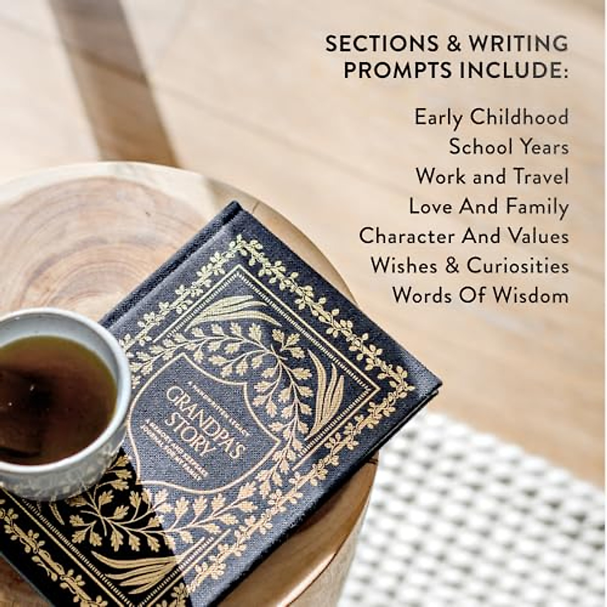 Grandpa's Story: A Memory and Keepsake Journal for My Family (Grandparents Keepsake Memory Journal Series)