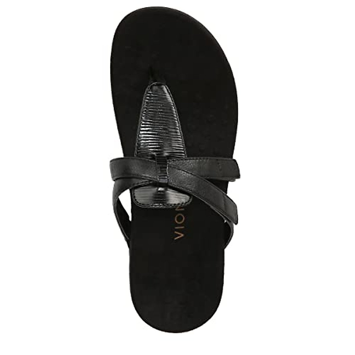 Vionic Karley Women's Orthotic Support Comfort Sandals Black - 9 Medium