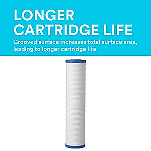 3M Aqua-Pure AP800 Series Whole House Replacement Water Filter Drop-in Cartridge AP811, Large Capacity, For use with AP801 Systems, 1 Count (Pack of 1)