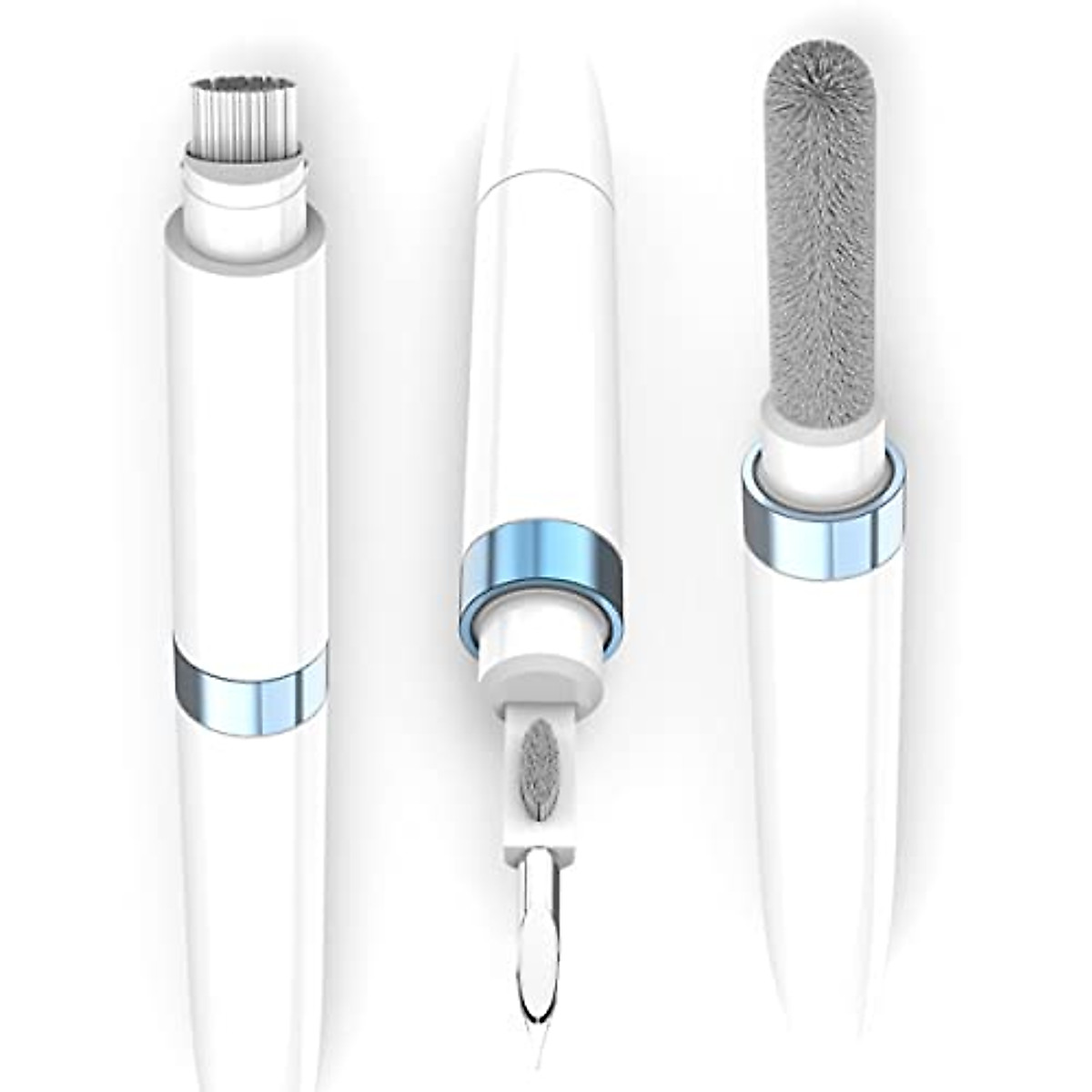 SIREG Bluetooth Earbud Cleaning Pen, in-Ear Earphone Cleaning Soft Dust Brush Pen for Cleaning Ear Wax, Dust in Bluetooth Headphone Case, Camera and Cellphone