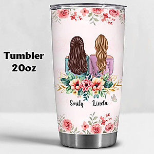VUNVUT86 Personalized Bestie Gifts - Mother's Day Gifts For Best Friend, Bestie, Sister, BFF, Her - We Will Still Be Friend Tumbler - Birthday, Christmas Friendship Gift For Friends