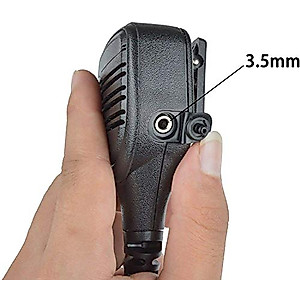 PMMN4076 PMMN4076A Heavy-Duty Remote Speaker Microphone Noise Reduction Shoulder Mic Replacement for XPR3000 XPR3300 XPR3500 XPR3300e XPR3500e XPR 3300 3500 3300e 3500e Portable Radio
