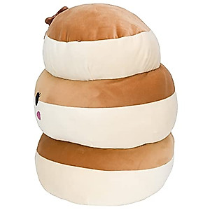 Squishmallows Original 12-Inch Rayen Pancake 3-Stack with Butter Flower - Medium-Sized Ultrasoft Official Jazwares Plush