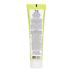 Kale Detox Deep Cleansing Face Wash by Pacifica for Unisex - 5 oz Cleanser