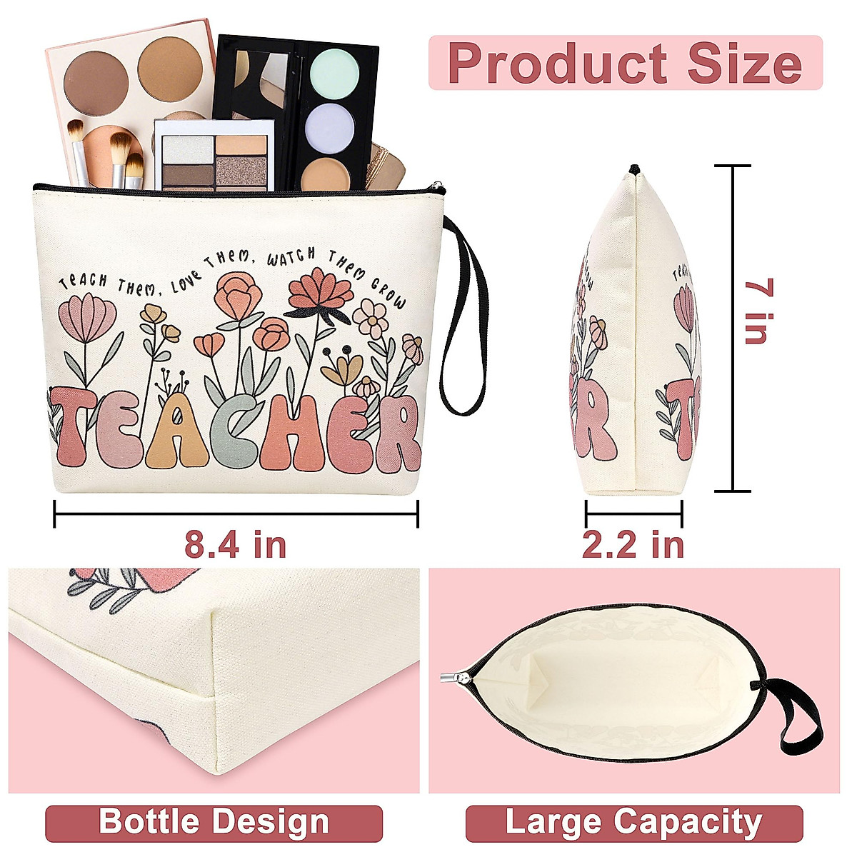 Teacher Appreciation Gifts for Women, Christmas Birthday Gifts for Best Teacher from Student, Graduation Teacher Gifts Basket for Women, Thank You Gifts Sets for Teacher