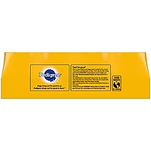 PEDIGREE CHOPPED GROUND DINNER Adult Canned Soft Wet Dog Food Variety Pack, with Chicken and with Beef, 13.2 oz. Cans 12 Pack