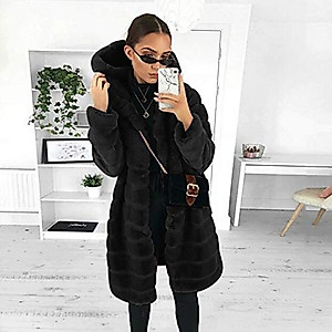 Today 2023 Warehouse,Winter Coats for Women 2023 Plus Size Long Length Outerwear Faux Fur Warm Jacket Casual Fleece Sherpa Thermal Vest Early 2023